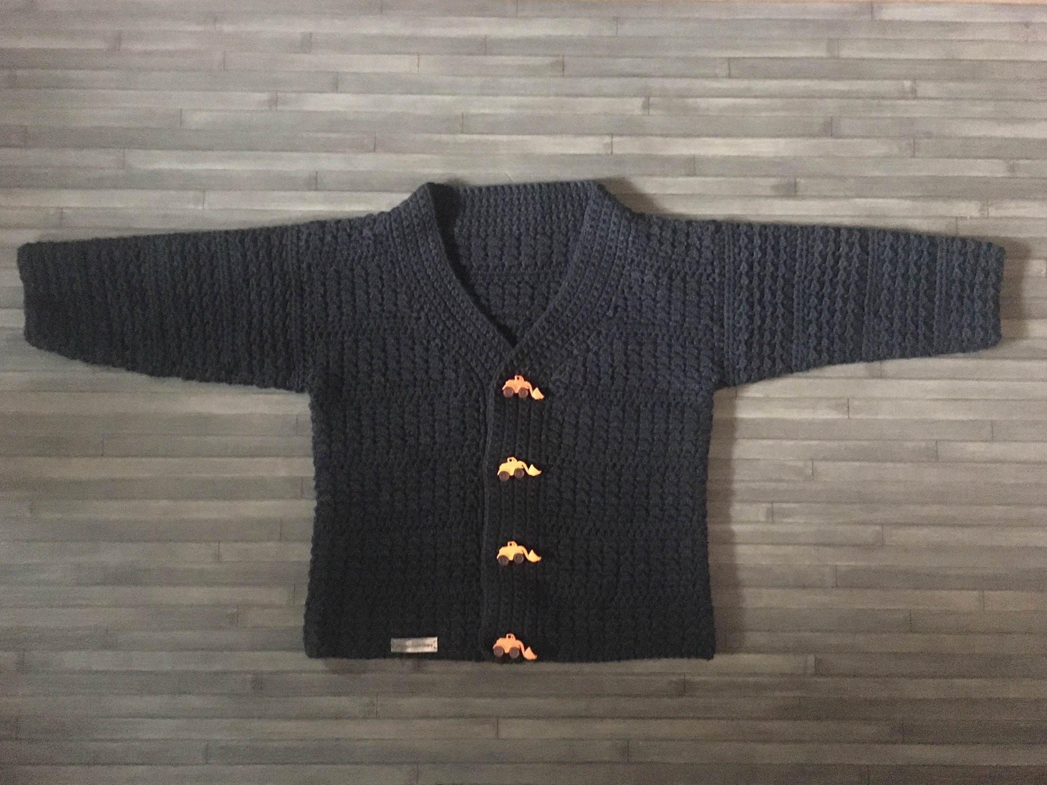 Crochet PATTERN Aaron Baby Cardigan Newborn 2 Years DK/8 | Etsy