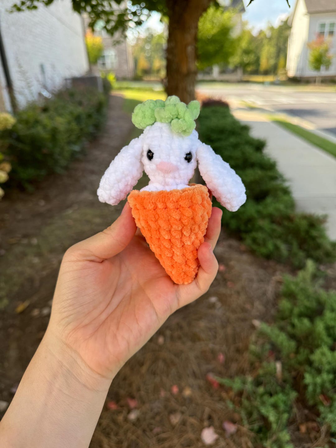 Pop up Bunny Carrot Crochet - Etsy