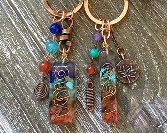 Crystal Keychain | Etsy