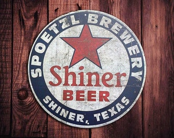 Round Beer Sign | Etsy