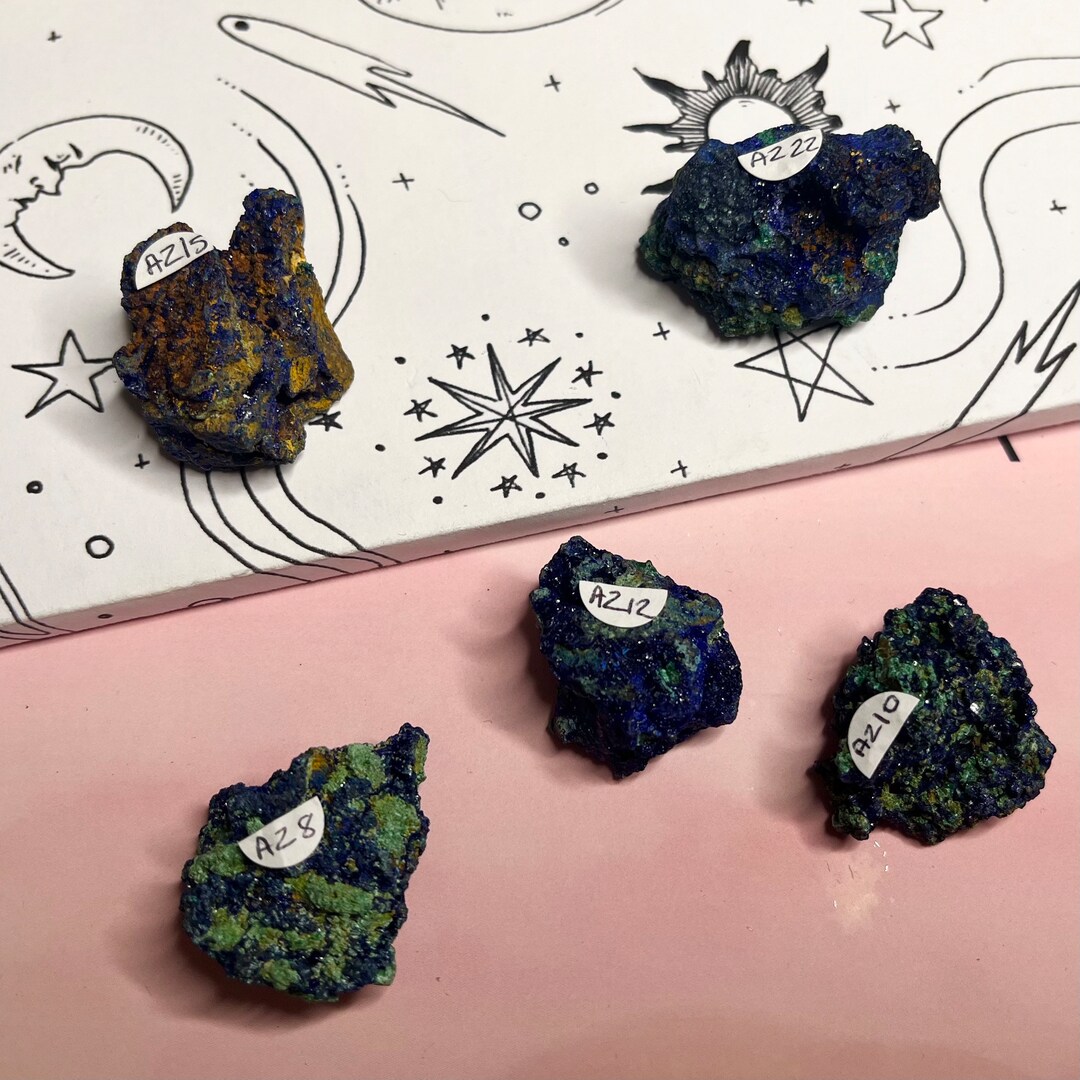 Azurite & Malachite Super Sparkly Specimen Green Blue Reiki Healing ...