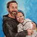 Custom Family Portrait, Acrylic Painting Portrait on Canvas - Etsy