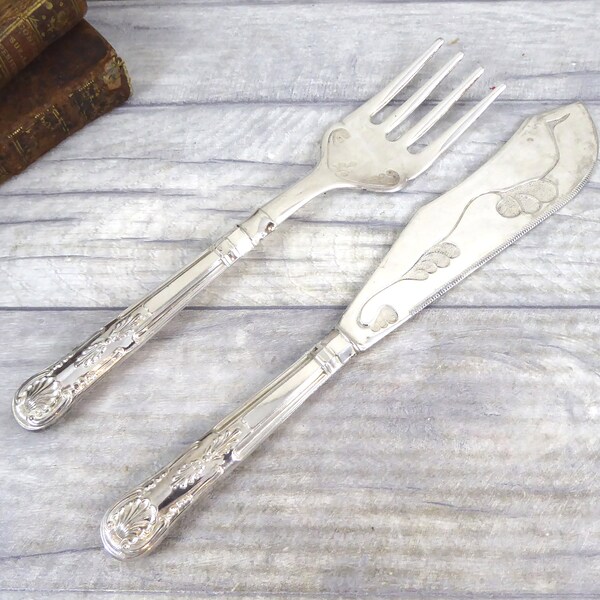 Fish Fork and Knife Set - Etsy