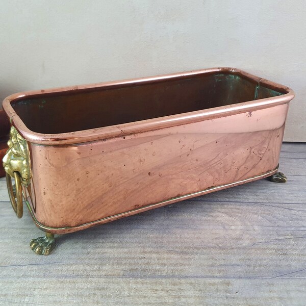 Copper Planter - Etsy UK