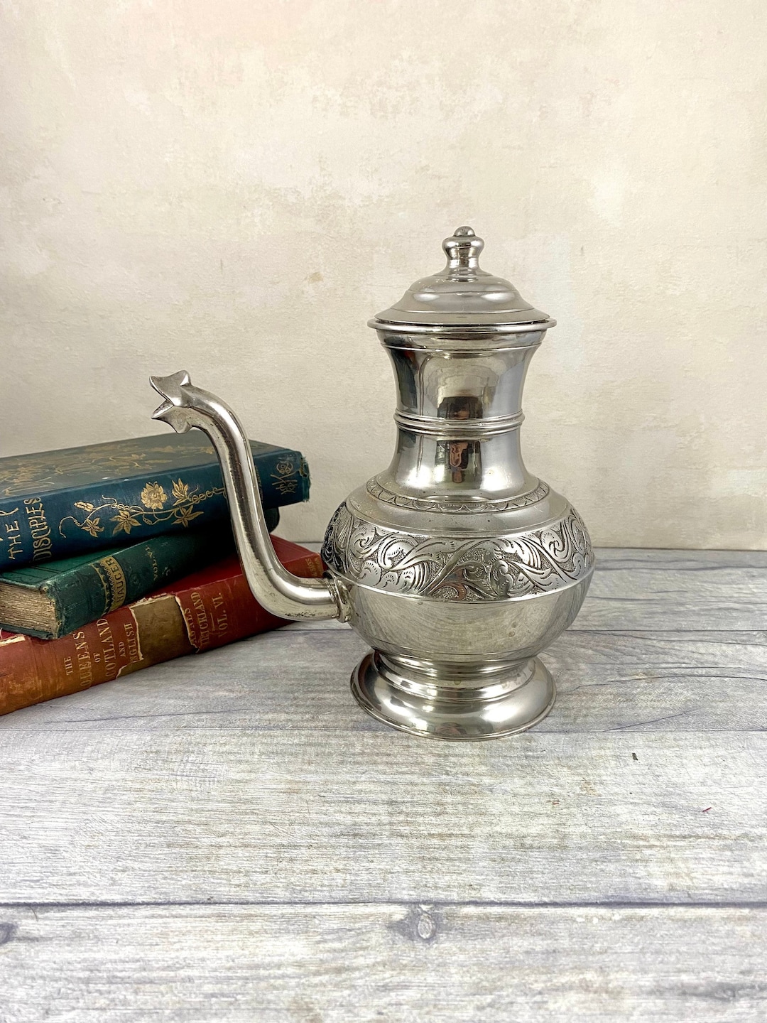 Vintage 20th C Handleless Pot / Water Pot / Jug / Iced Tea Jug - Etsy