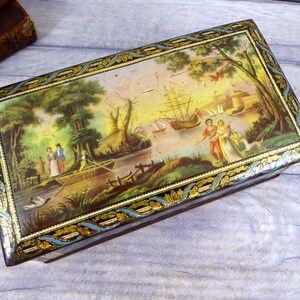 Clarnico Collectible Sweet Tin / Metal Box / 1950s Tin With Hinged Lid ...