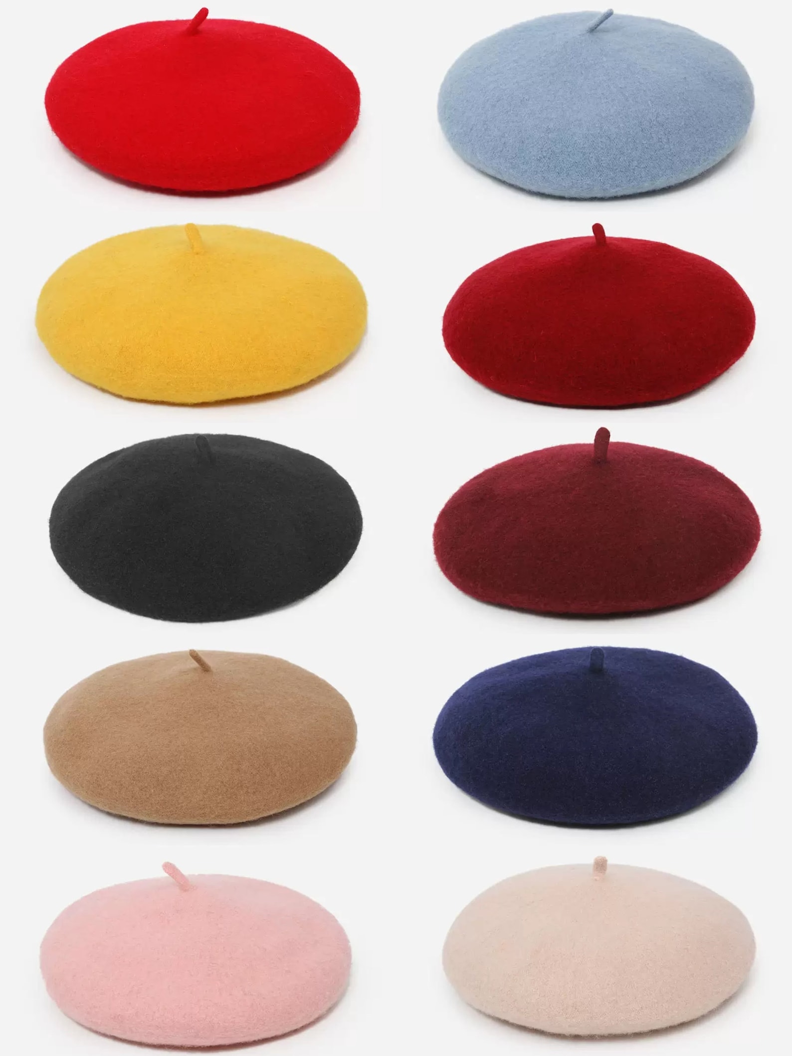 Baby Beret Hat, 100% Wool Beret Cap, Winter Hat, Beret for Baby ...