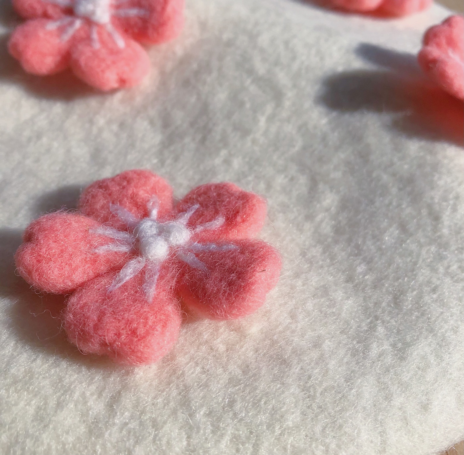 Sakura Beret, Jk Japanese Style Wool Felt French Beret Winter Hat ...