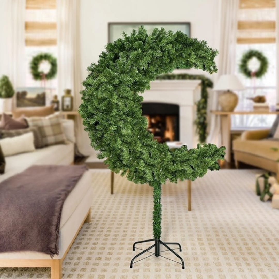Ramadan Eid Crescent Moon Tree in Green. 6 Feet Tall - Etsy