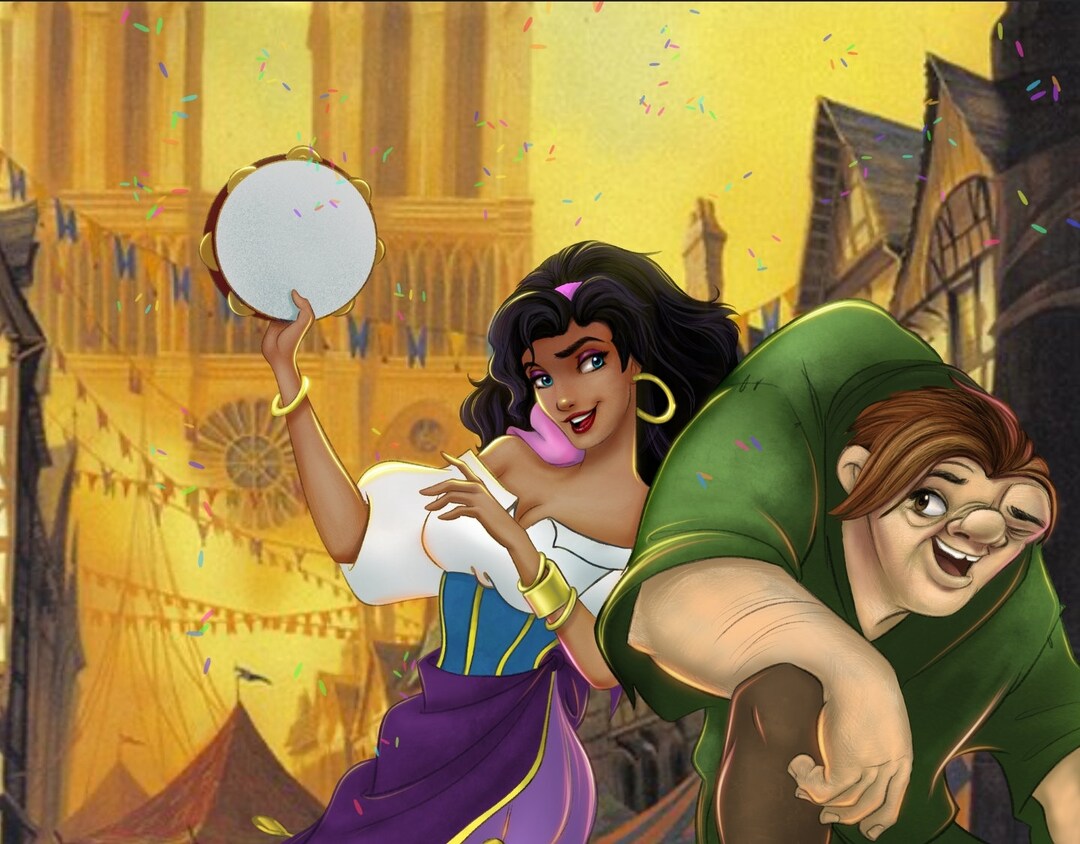 The Hunchback of Notre Dame - 'out There' Esmeralda & Quasimodo ...