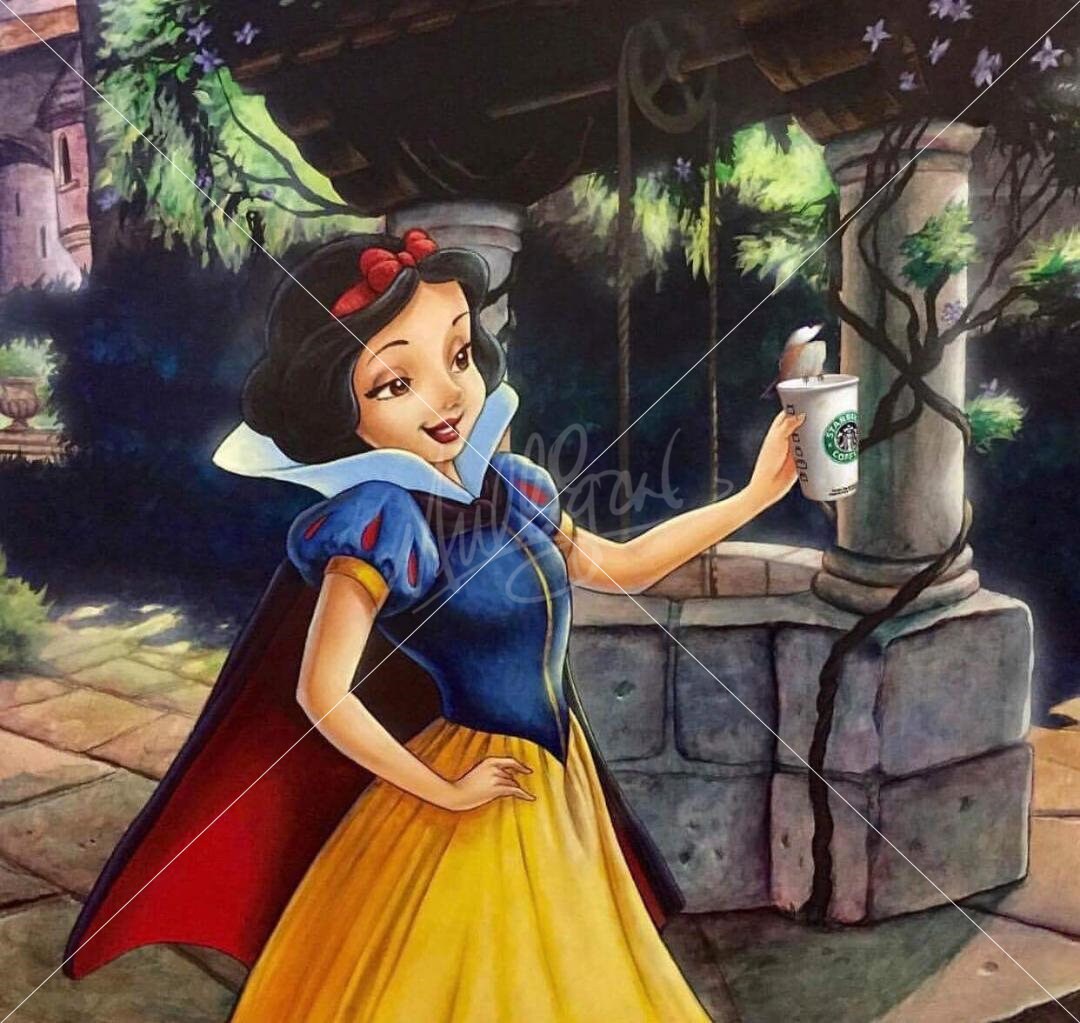 Snow White and the Seven Dwarfs - 'snow Latte' (starbucks Version ...