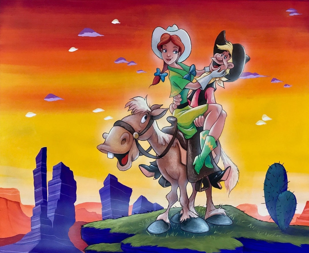 Melody Time Sue Loves Bill Pecos Bill Slue Foot Sue And Widowmaker