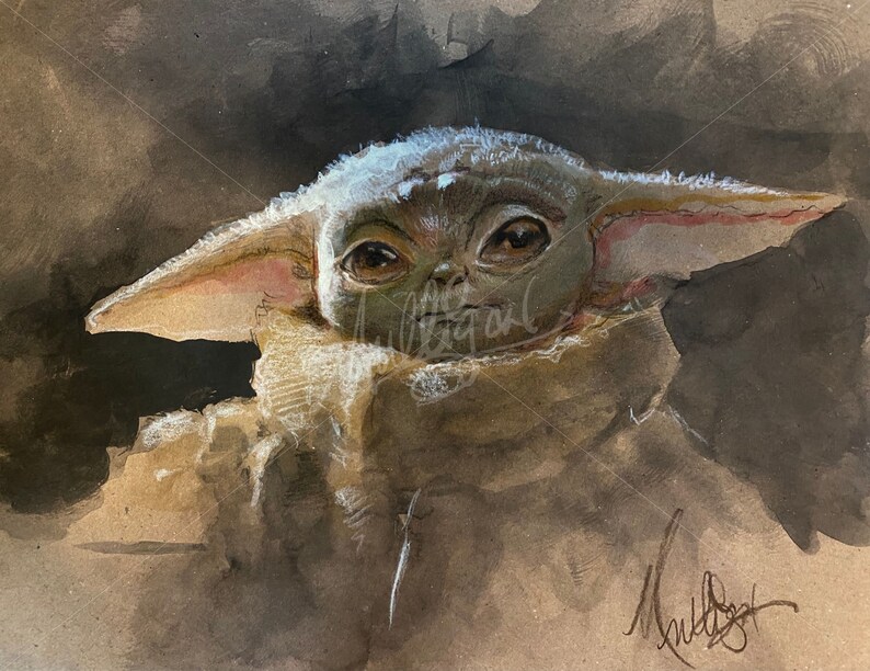 Star Wars: The Mandalorian 'A Child's Future' Grogu The Child The Icon ...