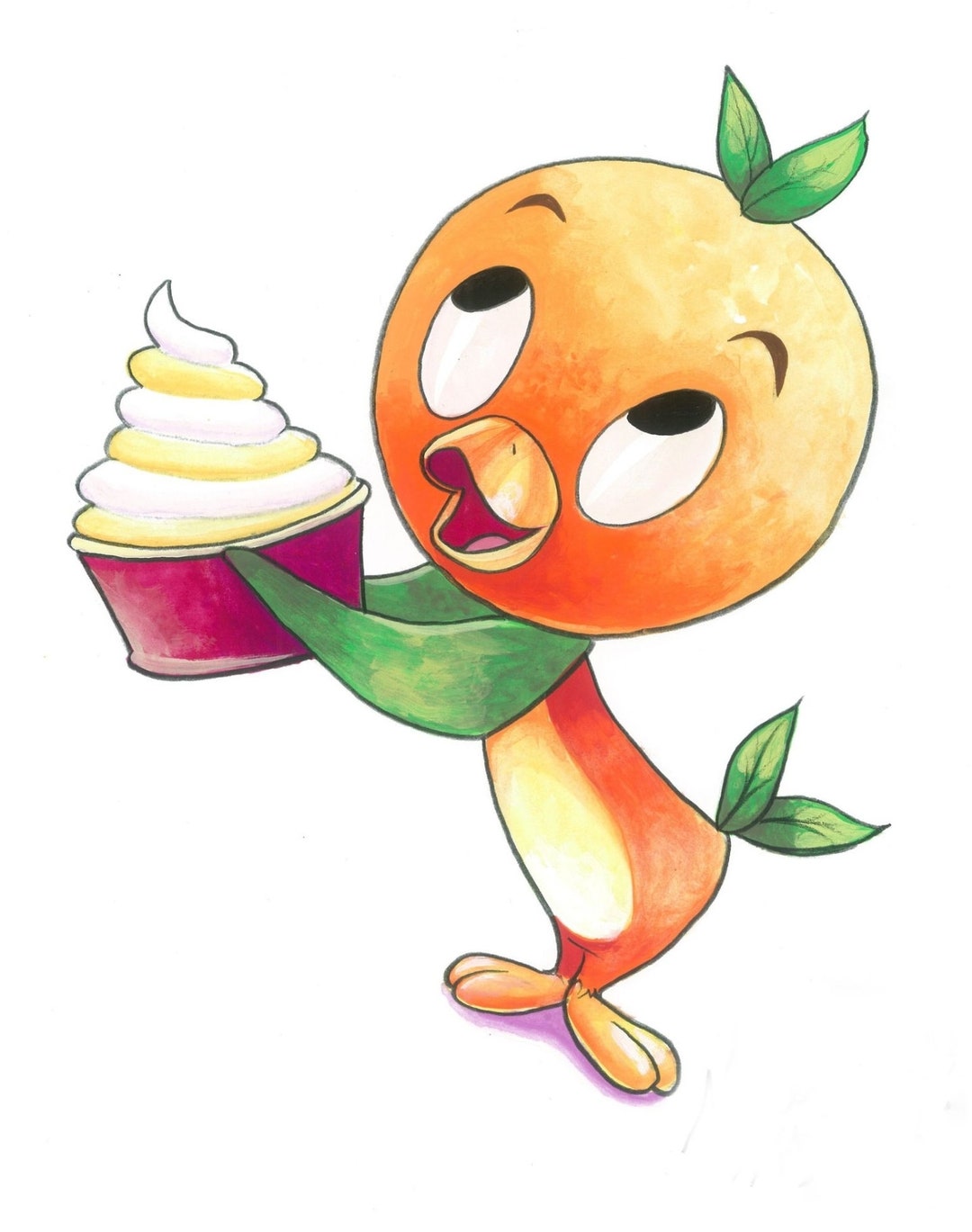 Disney Springs - 'the Orange Bird' Lithograph by James C. Mulligan ...