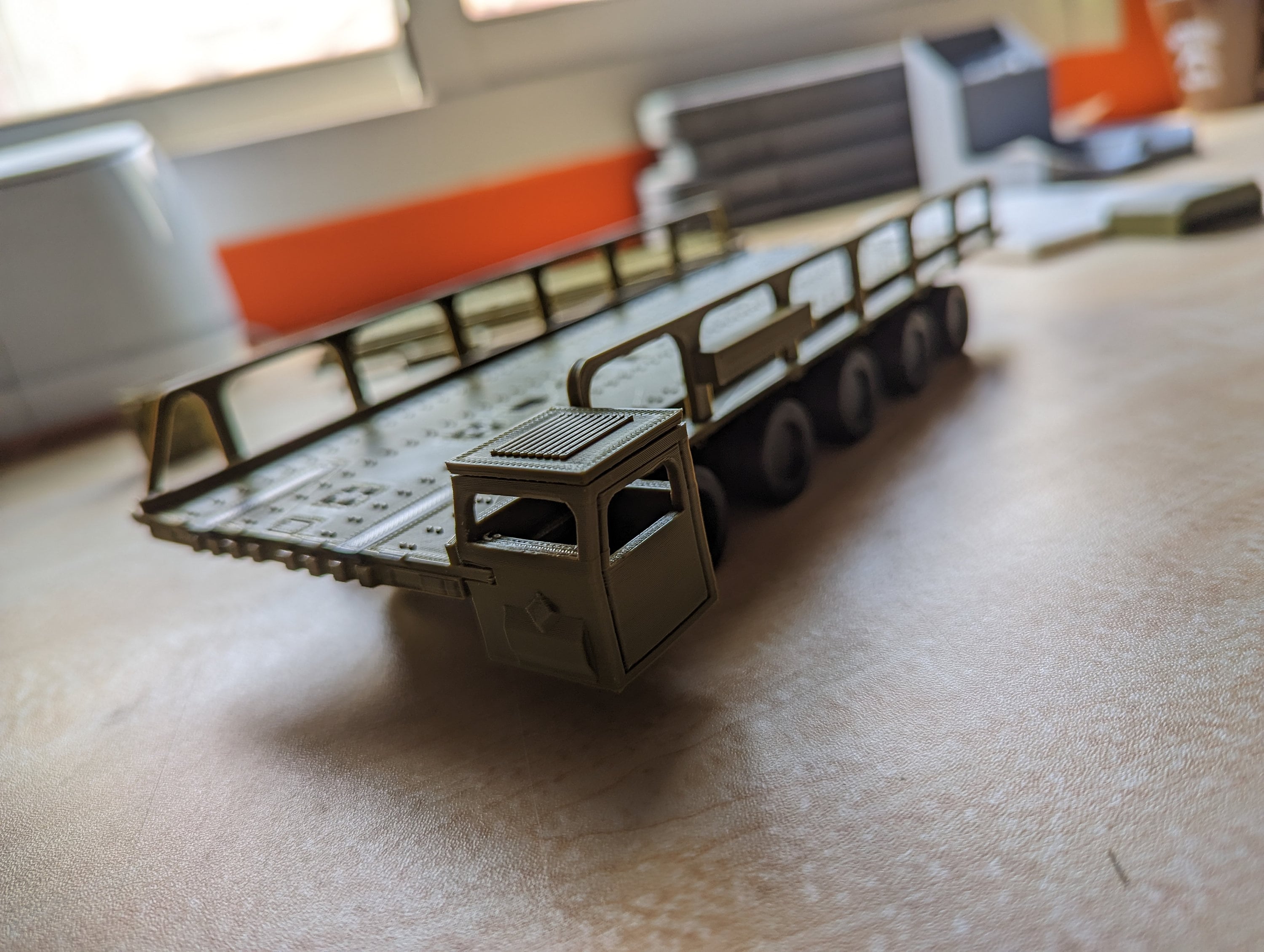 3D Printed 60K Tunner Loader Model With Customizable Pallets - Etsy