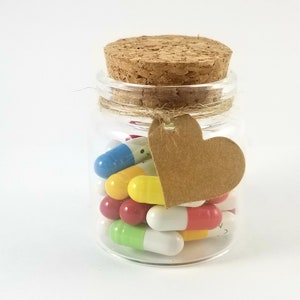 Love Pills: Message in a Bottle - Romantic Capsule Notes Gift - Etsy