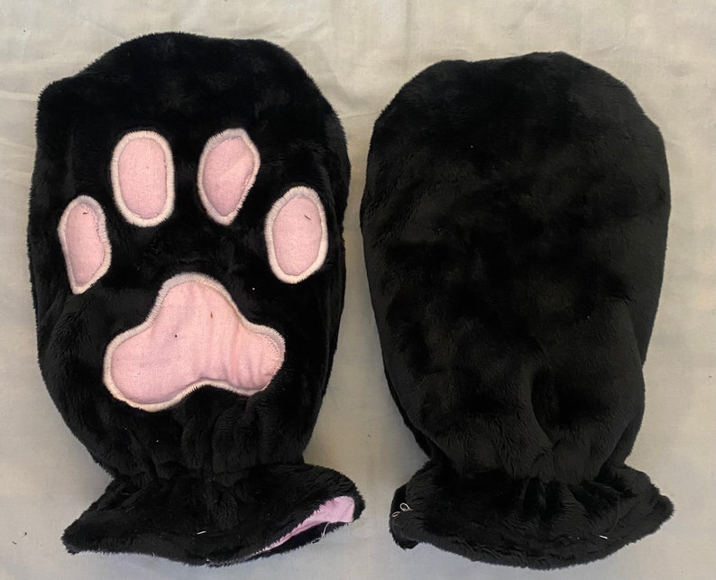 ABDL Thick Toe Bean Paw Mittens - Etsy