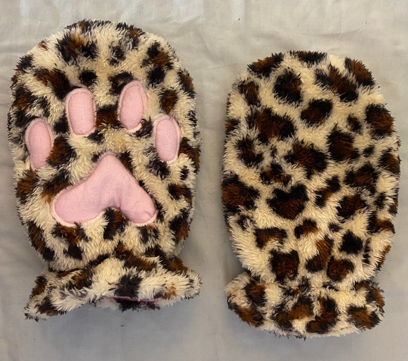 ABDL Thick Toe Bean Paw Mittens - Etsy