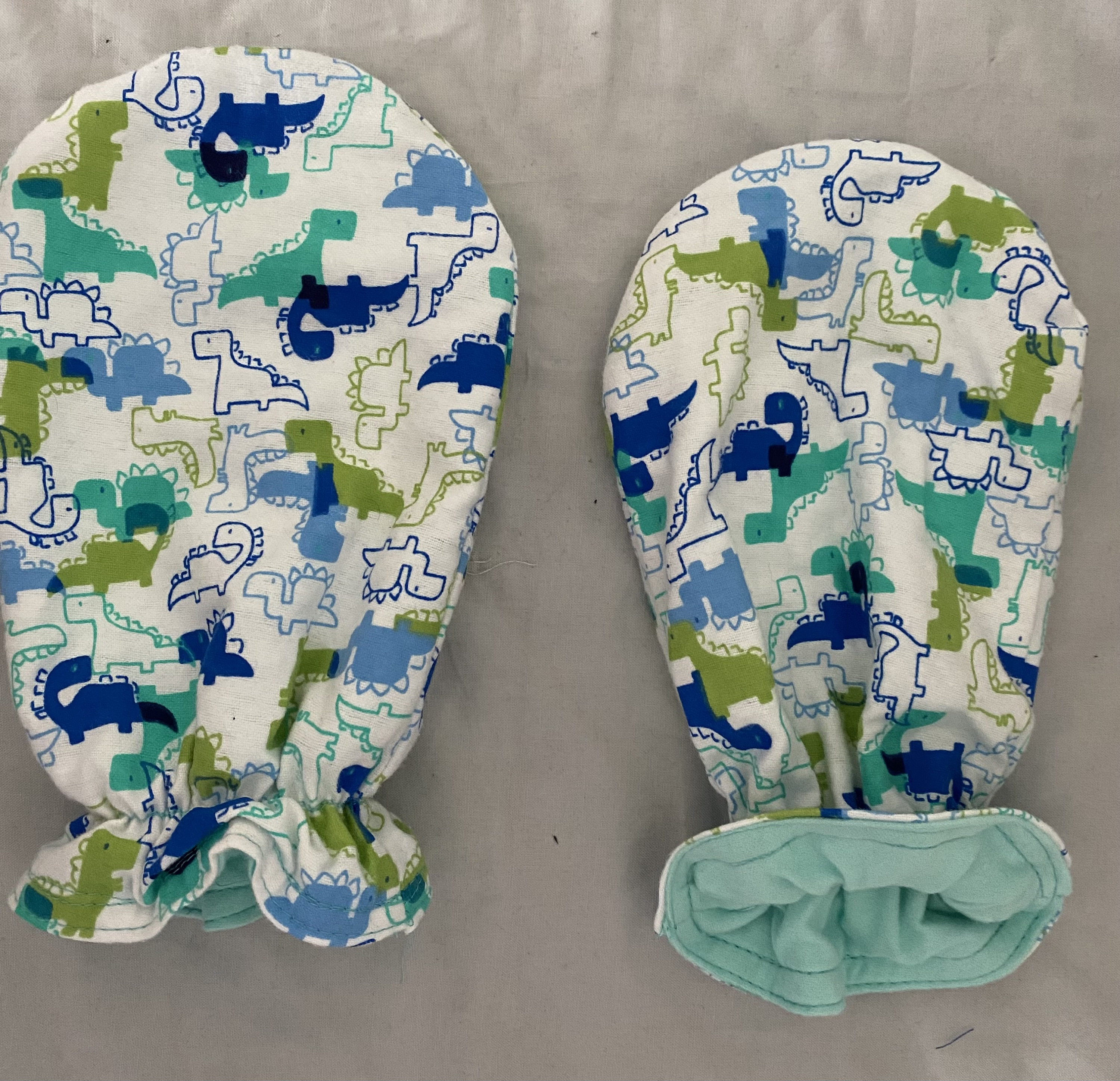 ABDL Flannel Mittens - Etsy