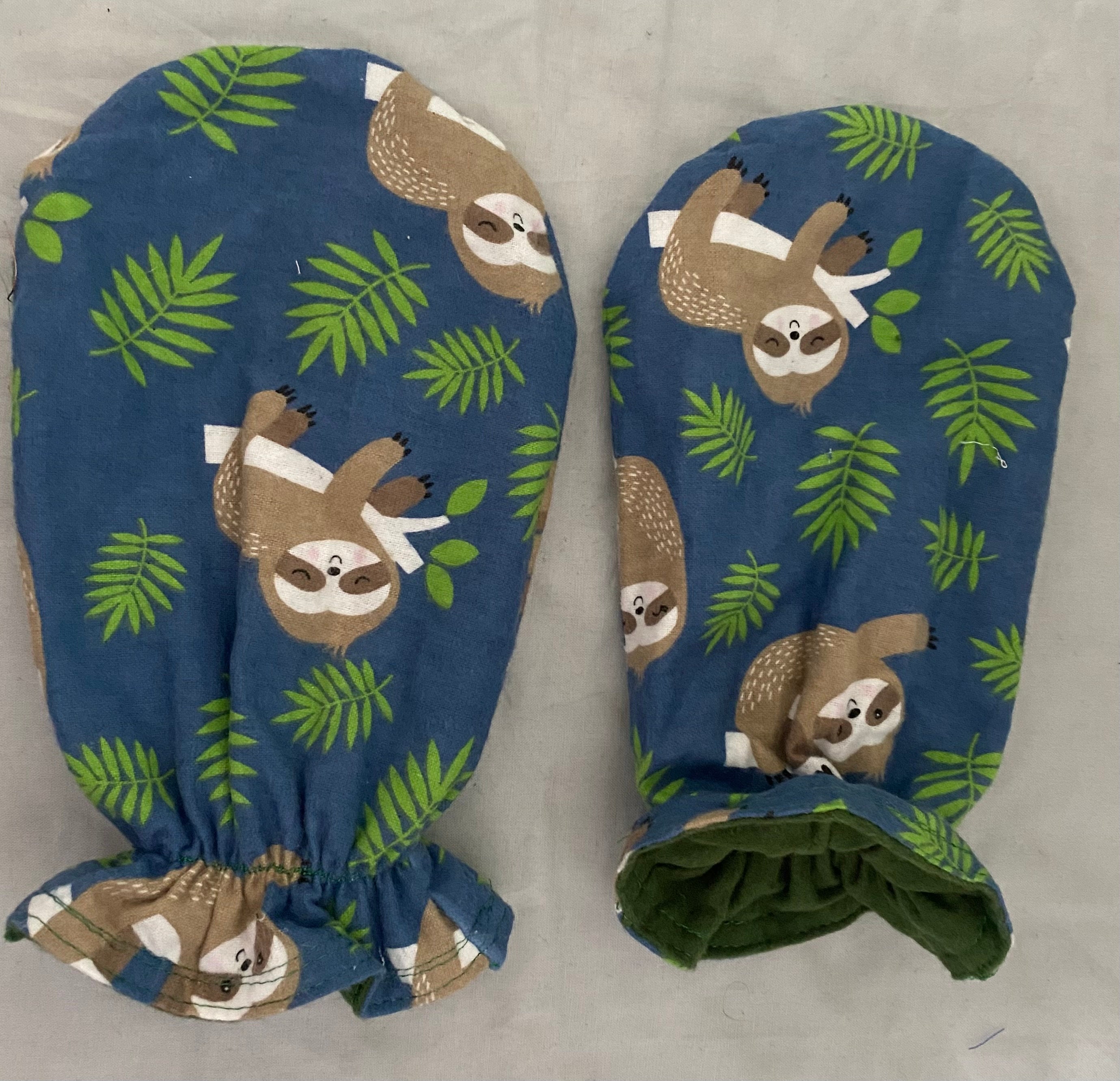 ABDL Flannel Mittens - Etsy