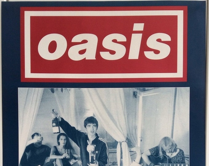 Rare Original 1994 Oasis Poster - Etsy UK