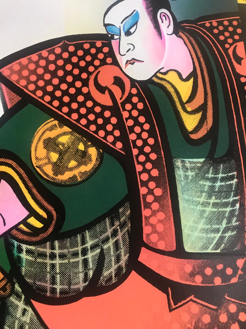 Original 1987 Kabuki Theatre Poster - Etsy