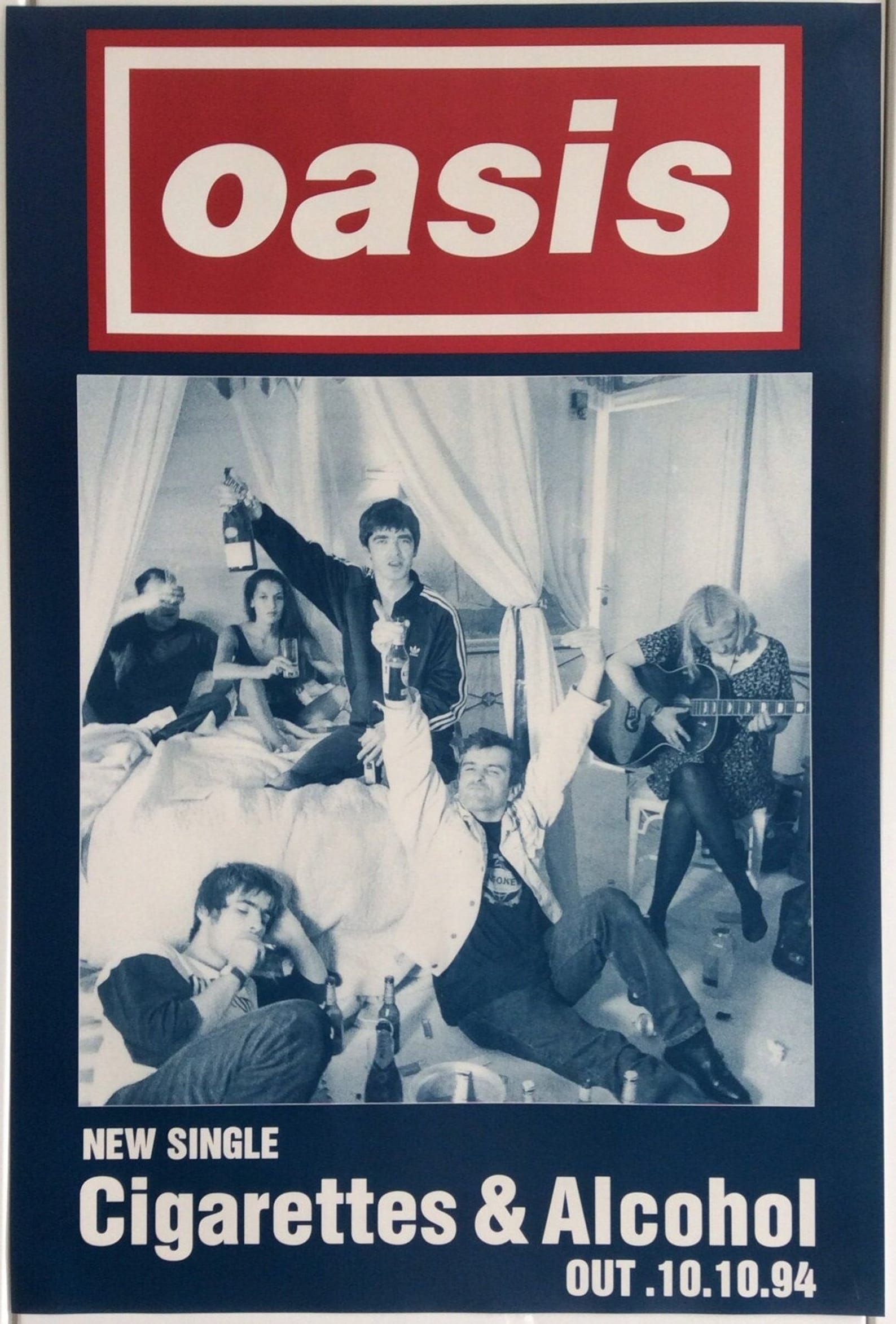 Rare Original 1994 Oasis Poster - Etsy