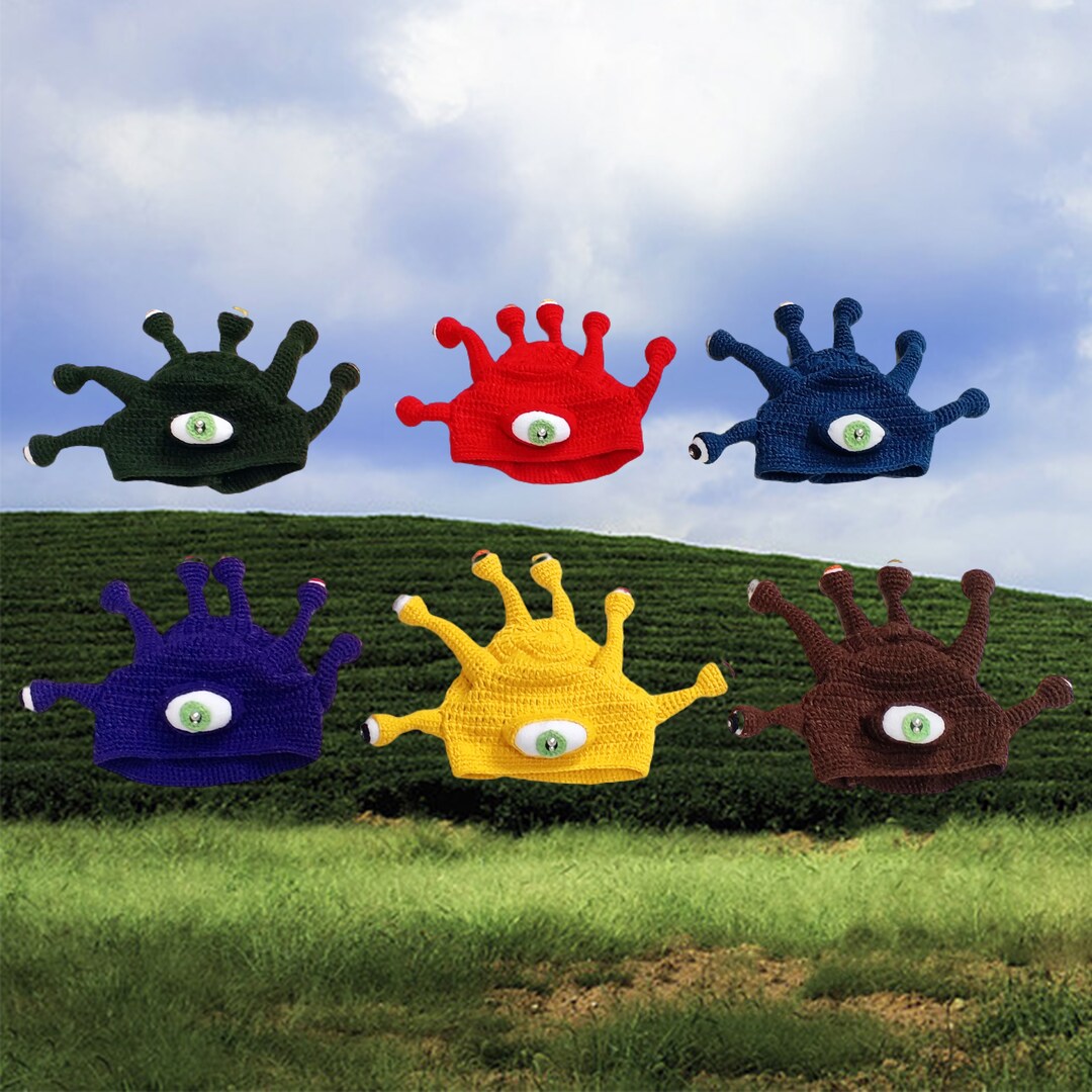 Colorful Octopus Hat, Cute Hat, Cyclops Hat, Novelty Hat, Cartoon Hat ...