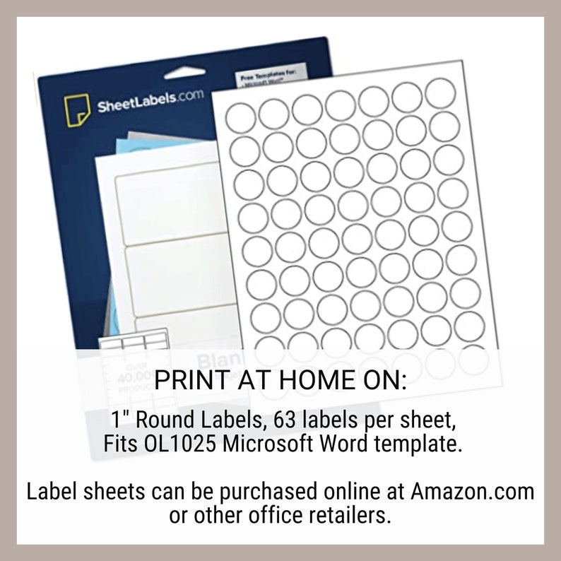 2024 Expiration Date Sticker Template * Pantry Inventory Labels for ...