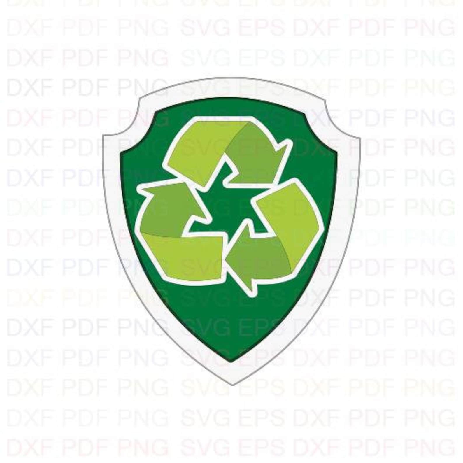 Rocky Logo Paw Patrol Svg Dxf Eps Pdf Png Cricut Cutting | Etsy