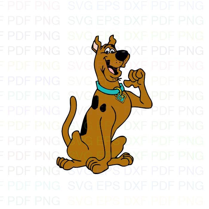 Scooby Doo Svg Dxf Eps Pdf Png Cricut Cutting file Vector | Etsy