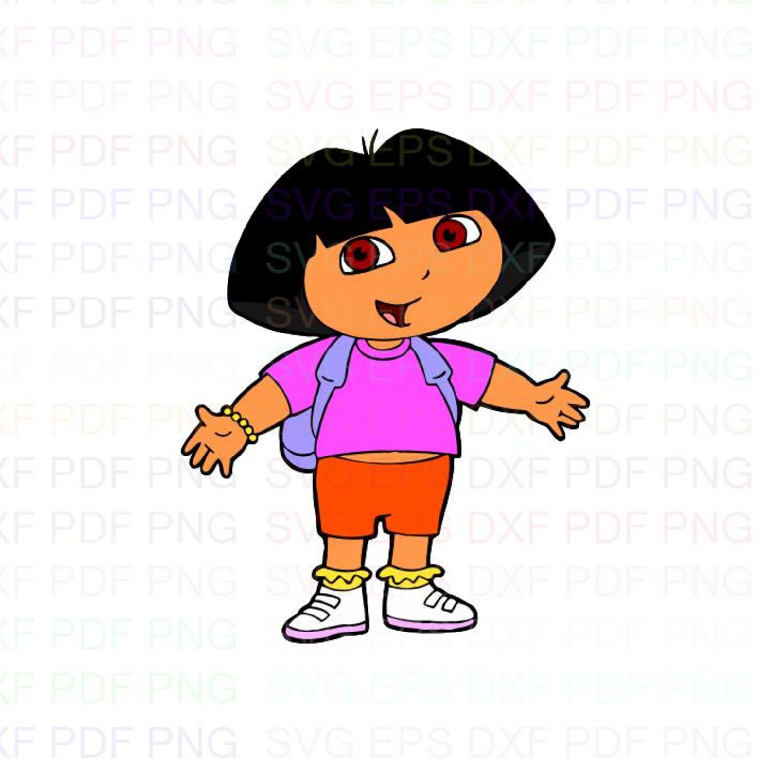 Dora Dora And Friends Svg Dxf Eps Pdf Png Cricut Cutting | Etsy