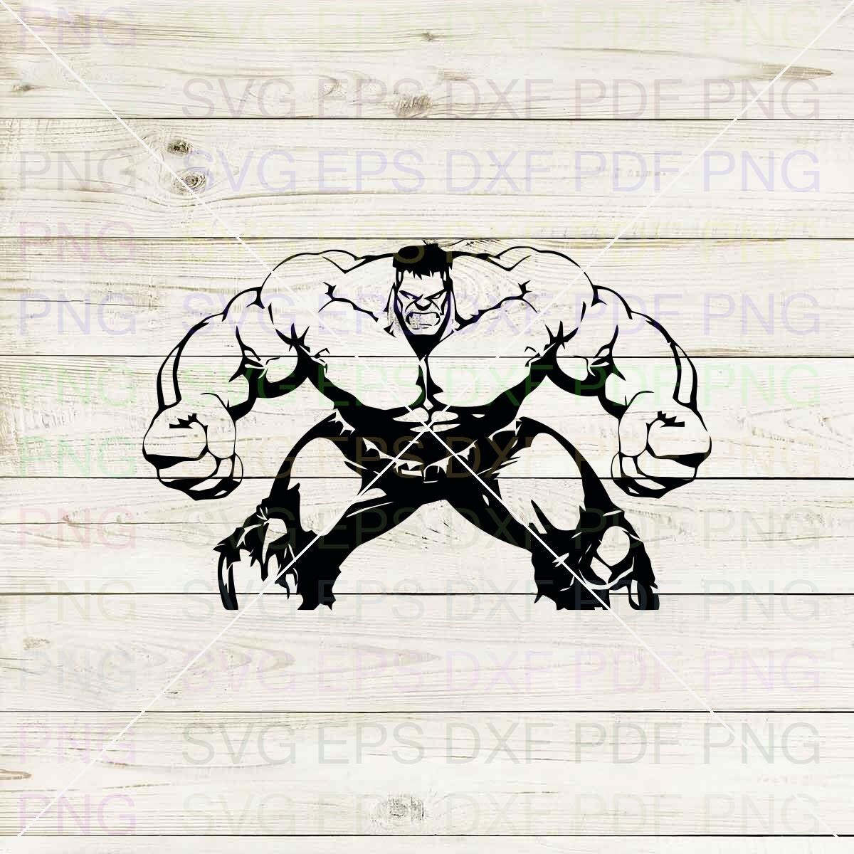 Hulk Hand SVG