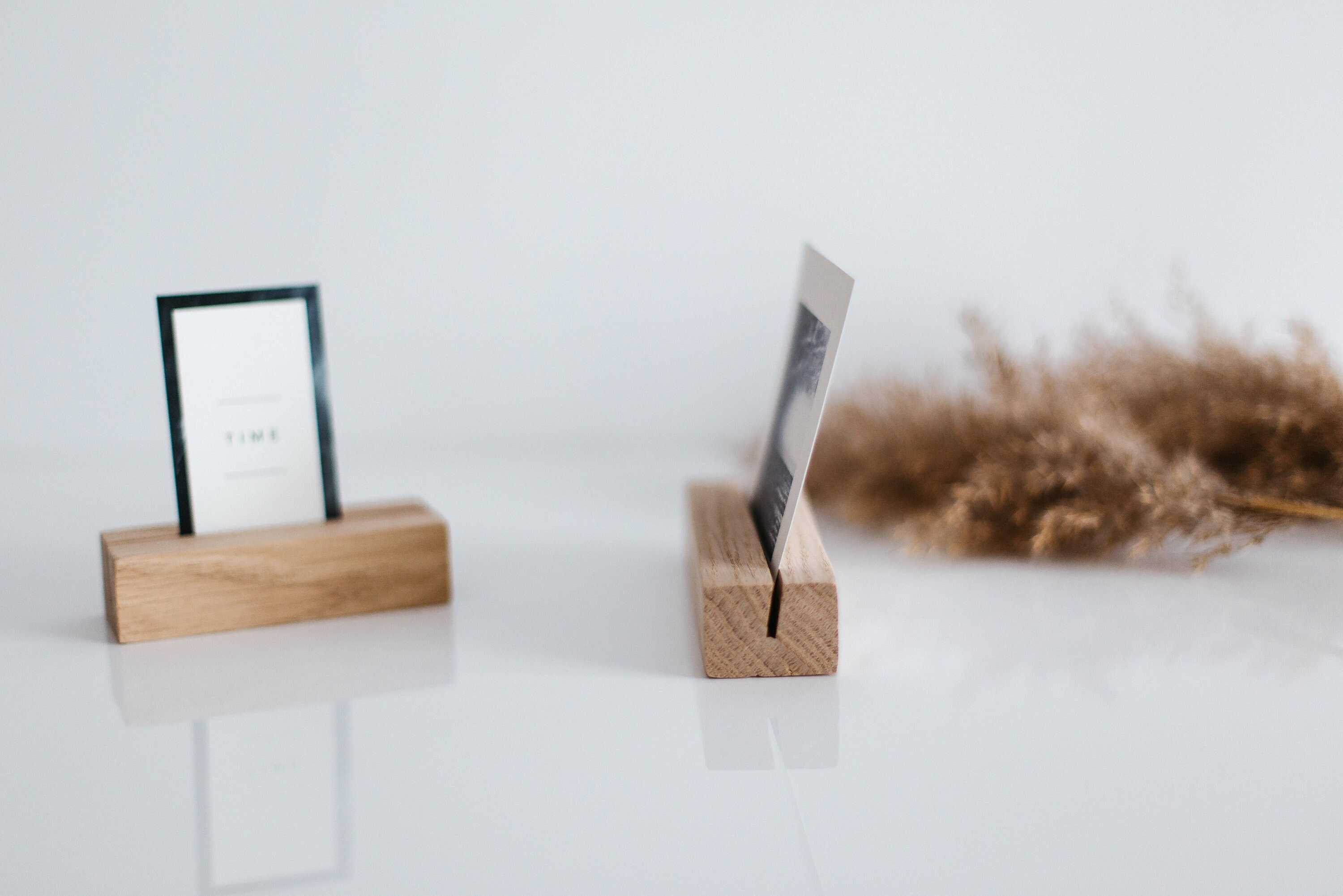 Wooden Display, Business Cards Display, Picture Holder, Photo Stand - Etsy