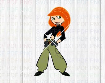Kim Possible Svg Decal - Etsy
