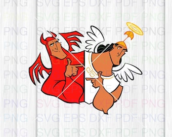 Kronk Devil Svg - Etsy