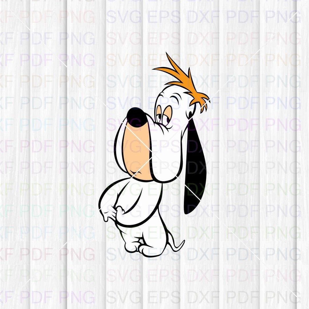 Droopy 005 Svg Dxf Eps Pdf Png Cricut Cutting File Vector - Etsy Australia