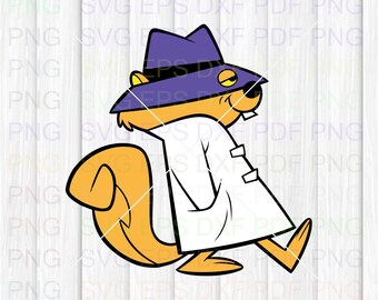 Secret Squirrel Svg - Etsy