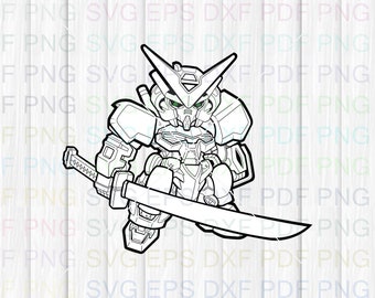 Gundam Svg - Etsy