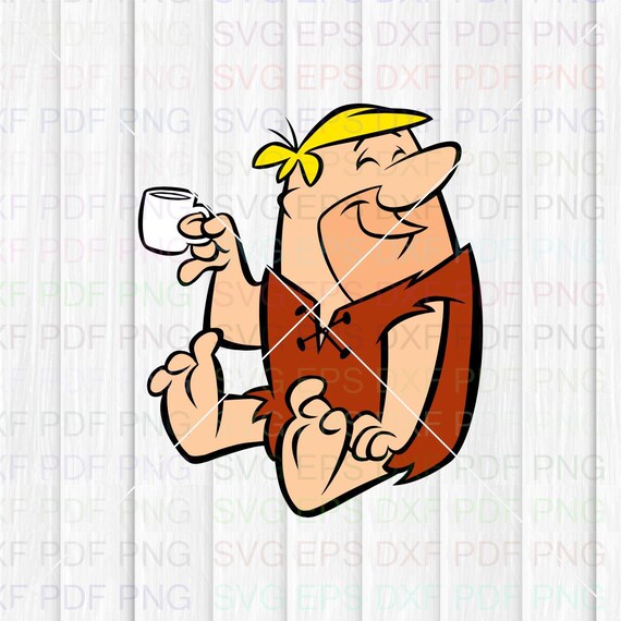 Cricut Clipart Vector Fred Flintstone The Flintstones 2 Svg Dxf Eps Pdf ...
