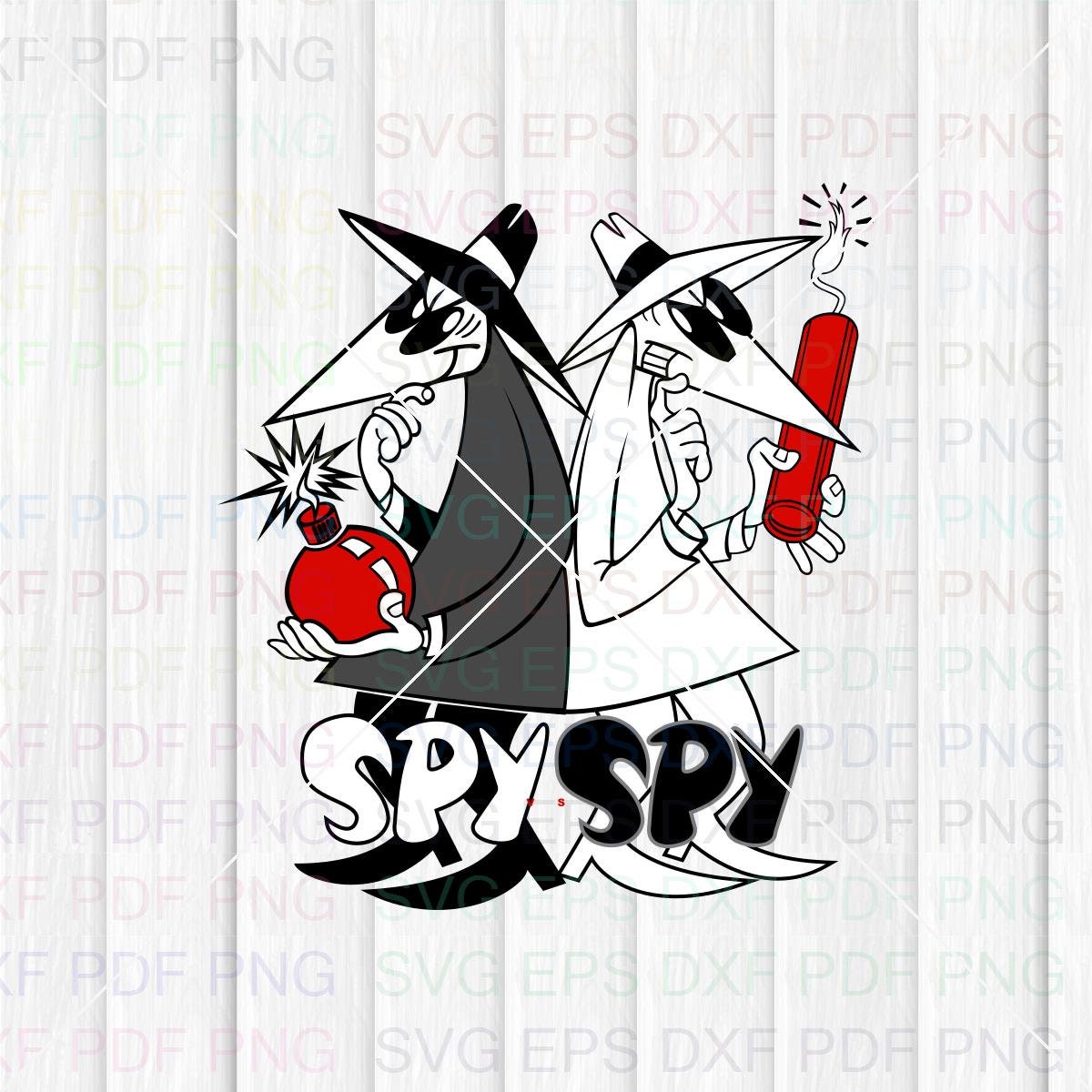 Spy Vs Spy 001 Svg Dxf Eps Pdf Png Cricut fichier de coupe - Etsy France