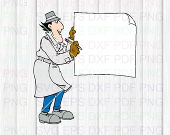 Inspector Gadget Svg | Etsy