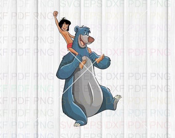 Jungle Book Vector - Etsy