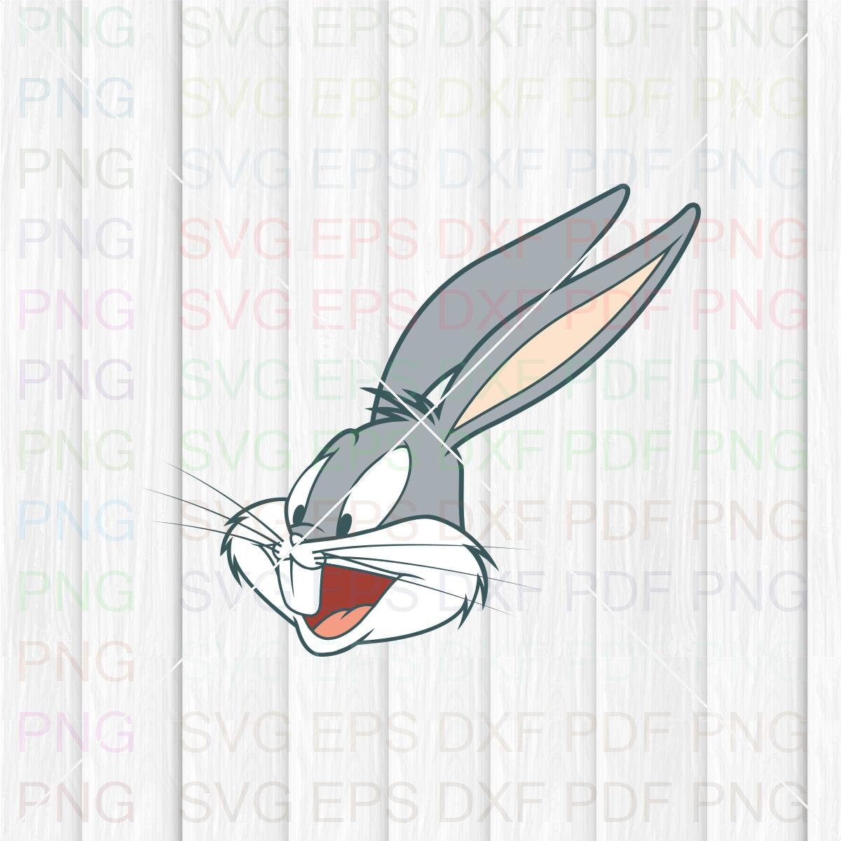 Bugs Bunny 005 Svg Dxf Eps Pdf Png Cricut Cutting file | Etsy