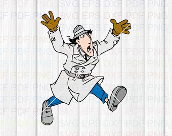 Inspector Gadget Svg - Etsy UK