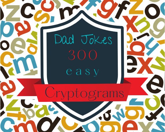 Cryptograms Easy Dad Jokes With Answers and Key - Etsy