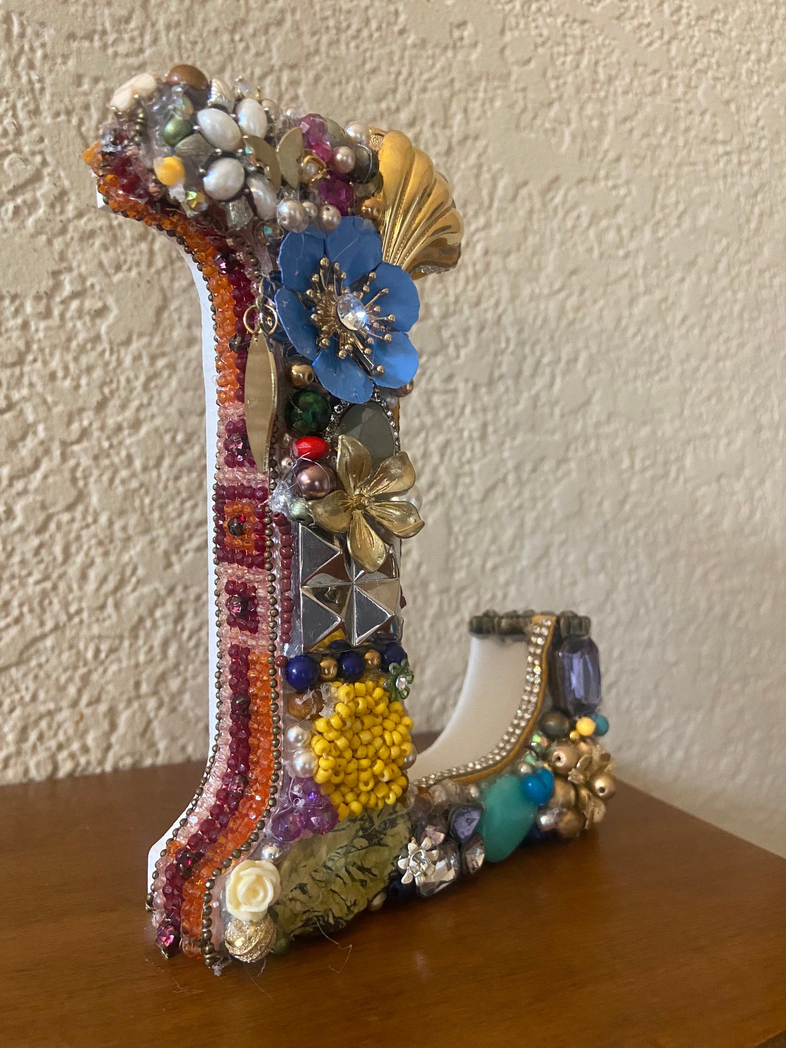 Jeweled Letter L - Etsy