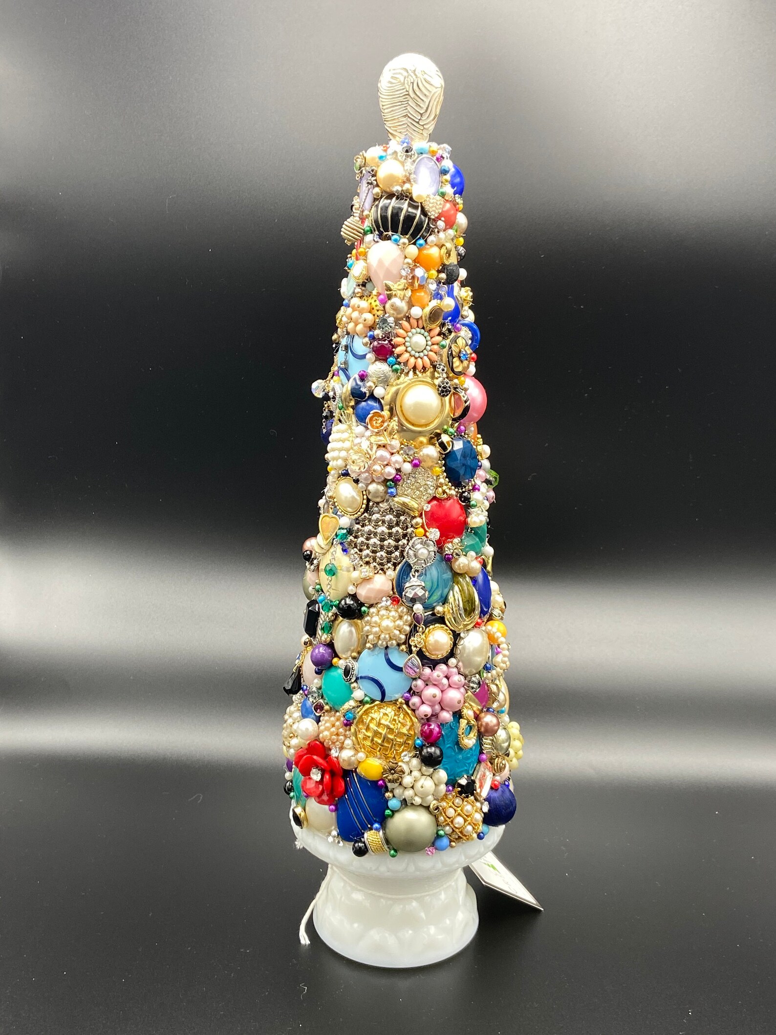 Jeweled Tree vintage Traditional Jewelry Tree - Etsy