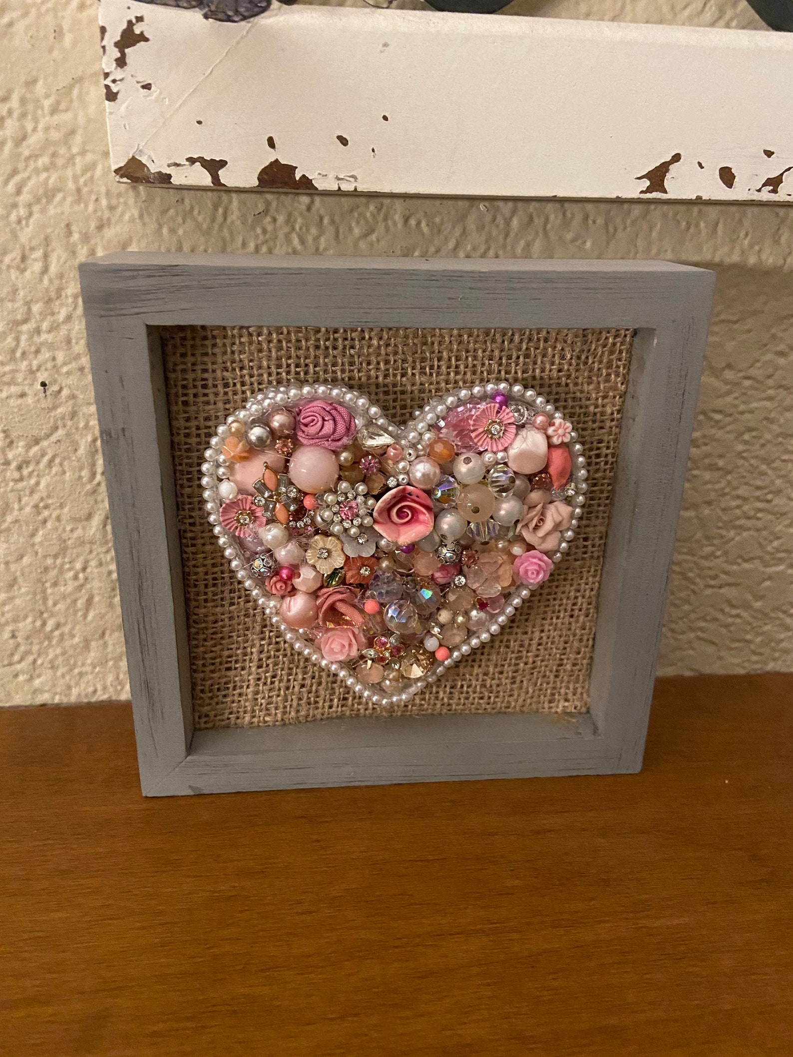Shadow Box Heart - Etsy