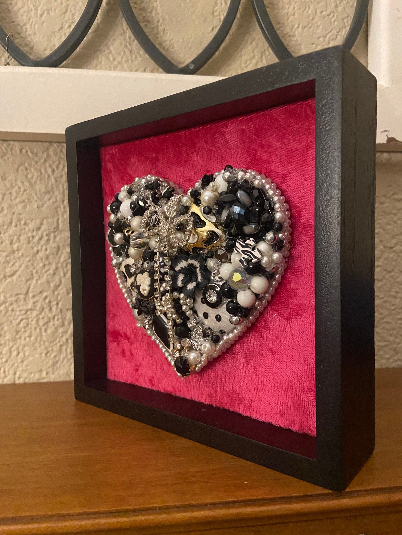 Shadow Box Heart - Etsy